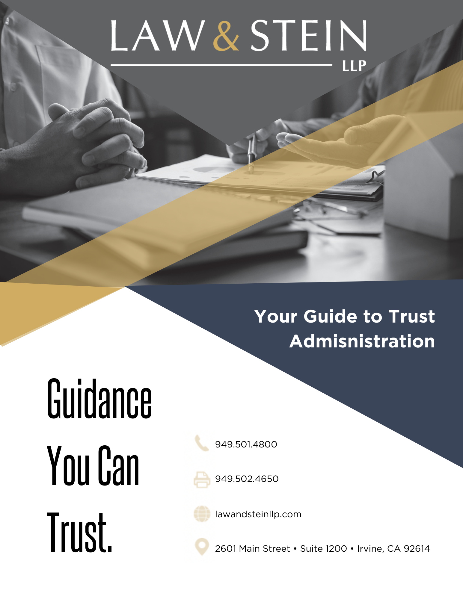 Your Free Guide To Trust Administration - Law Stein Anderson, LLP